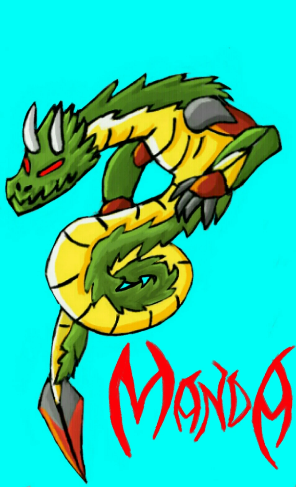 Manda old redesign Fanart | Fandom