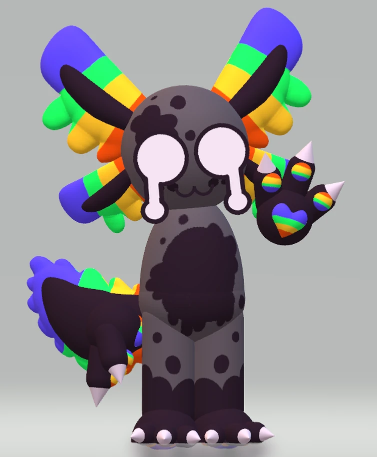 axolotl oc that i made | Fandom