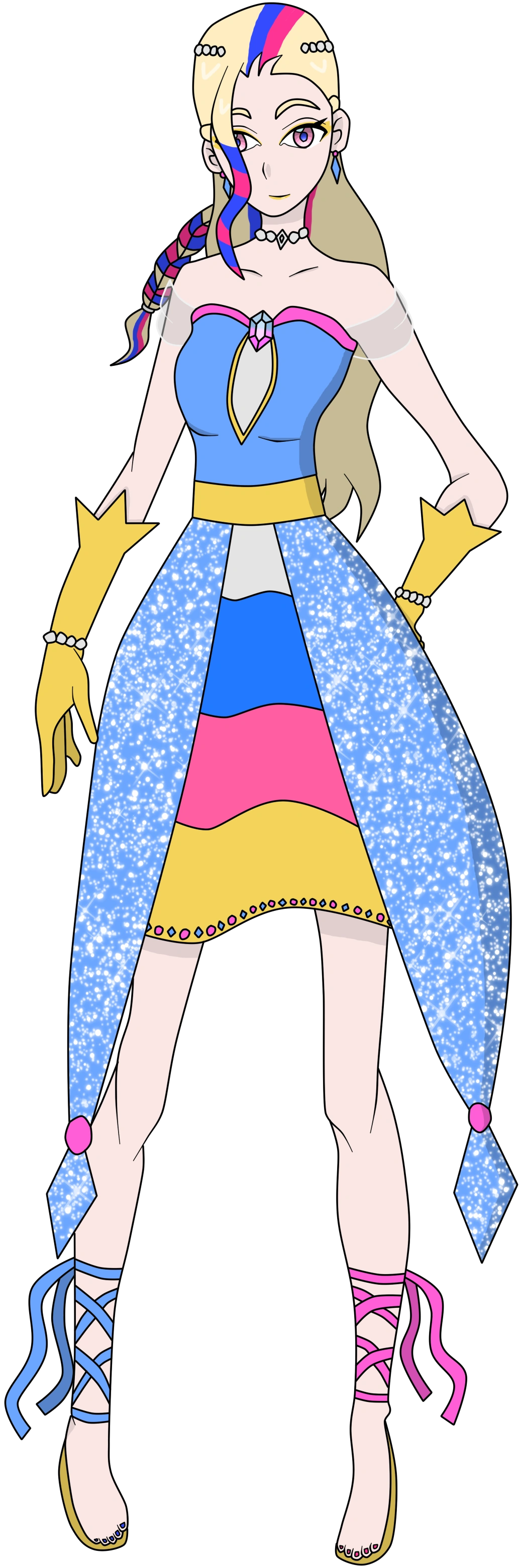 Perrin as a magical girl for my fandub project's final chapter ...