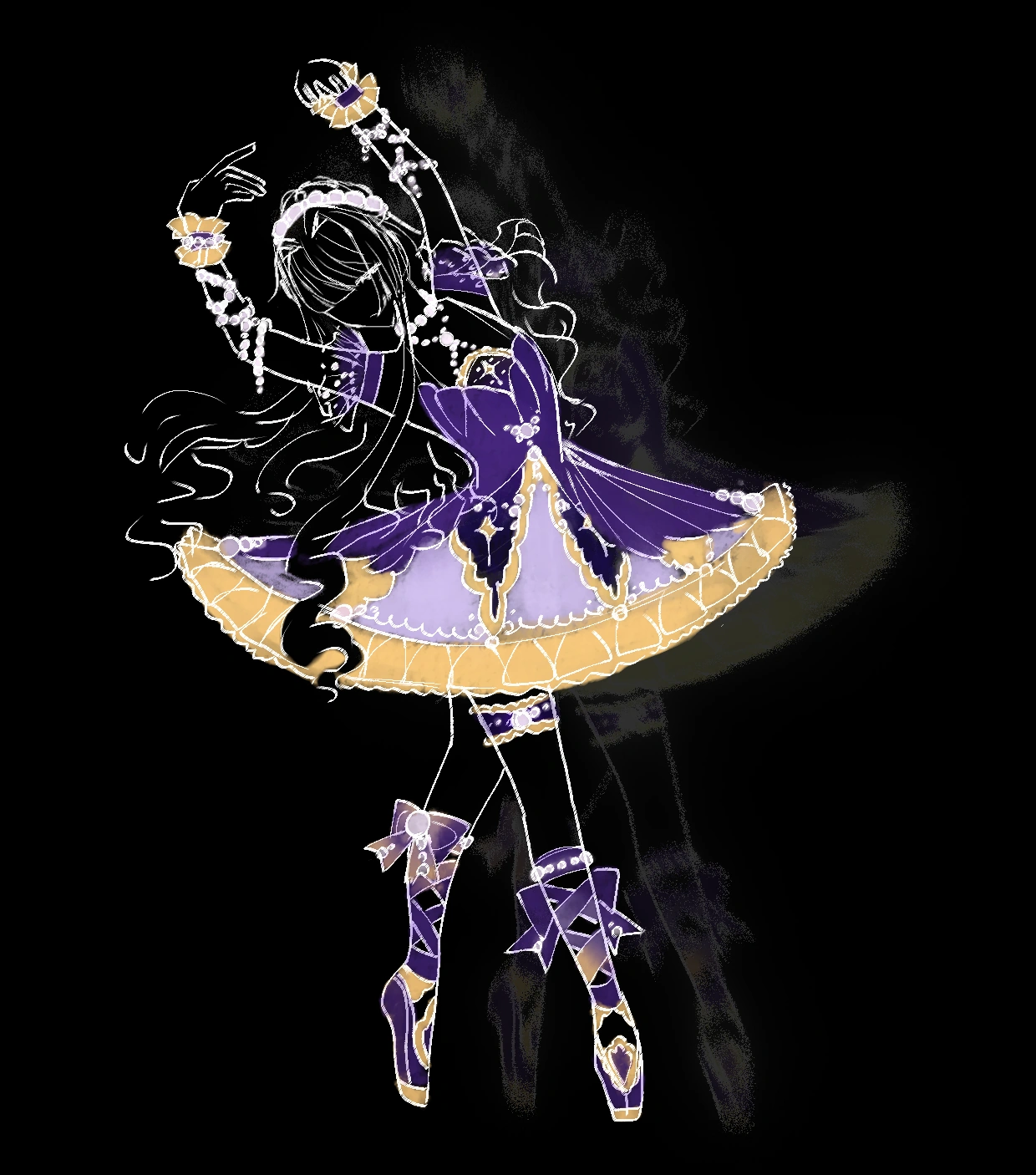 hi I forgot to share this art of midnight | Fandom