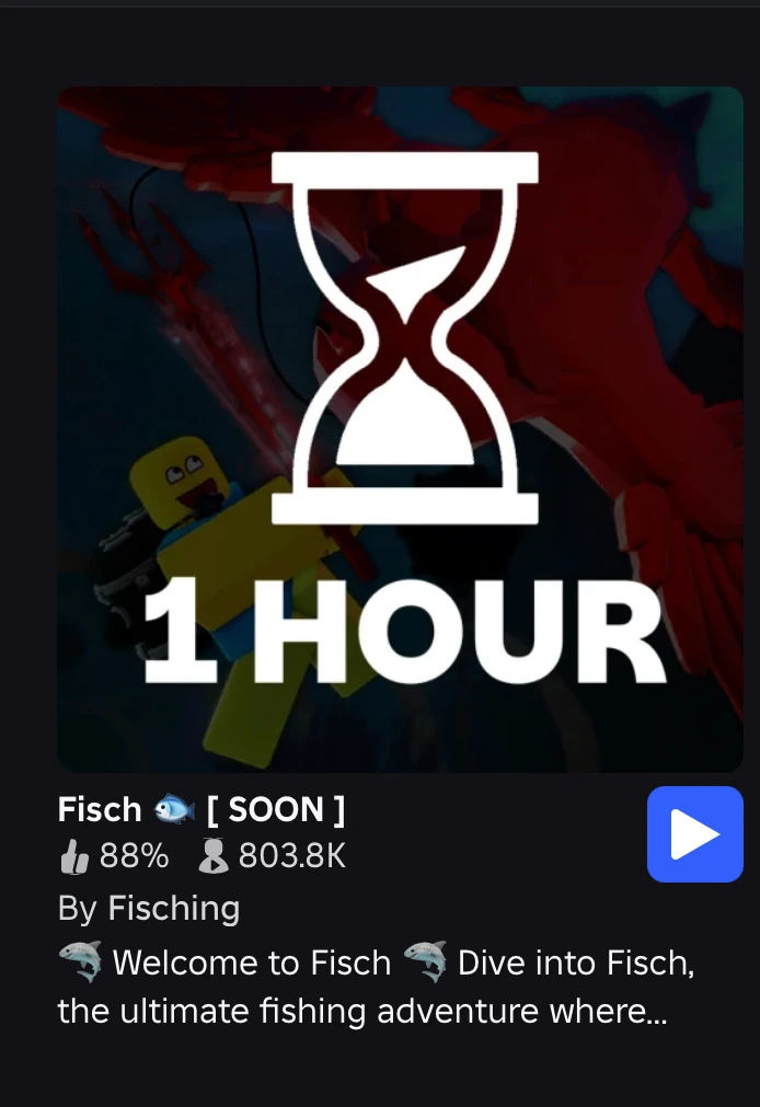 Fisch is at 810K players | Fandom