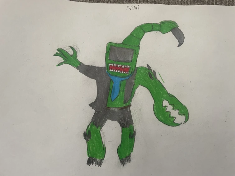 The scorpion zombie cameraman (my oc) | Fandom