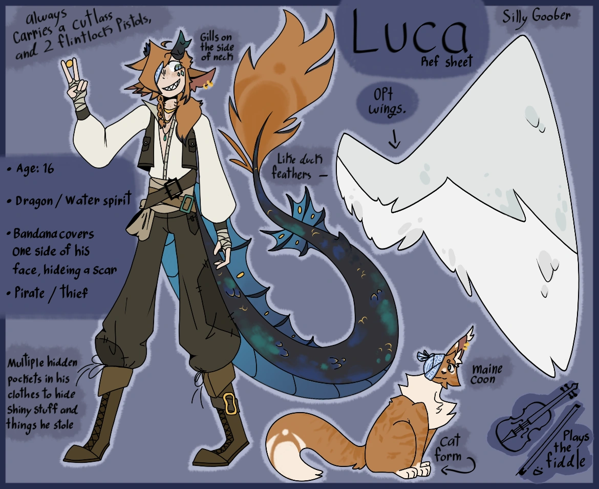 Luca, my child. | Fandom
