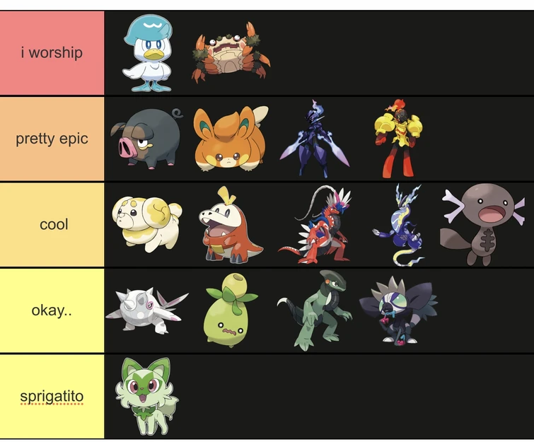 paldea tier lidt | Fandom