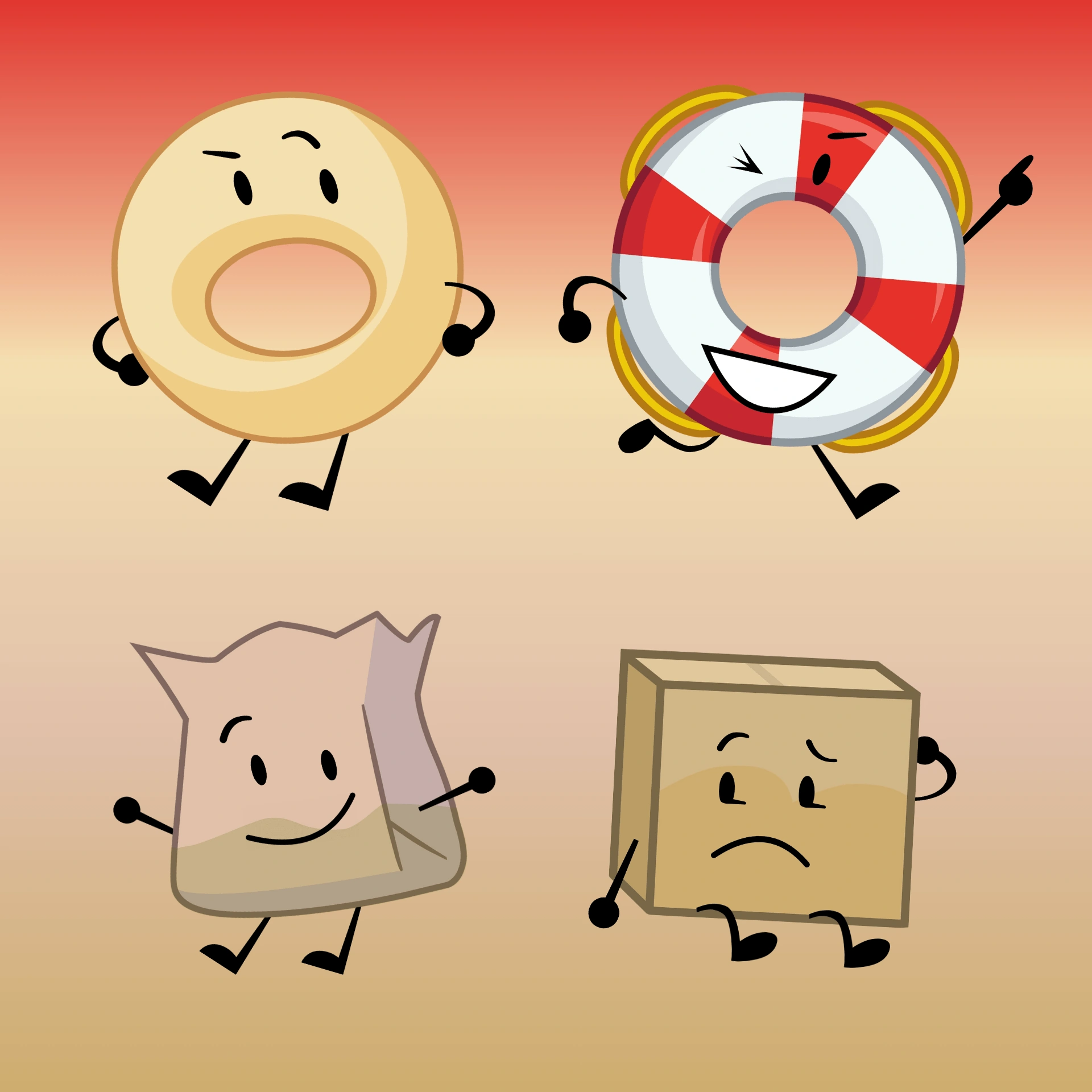 This is when Box and Lifering meeting Barf Bag and Donut (for the first ...