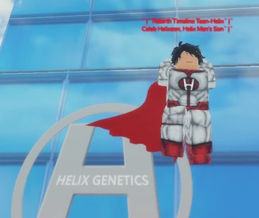 Caleb Helix's 'Helix Man Prime Suit' | Fandom