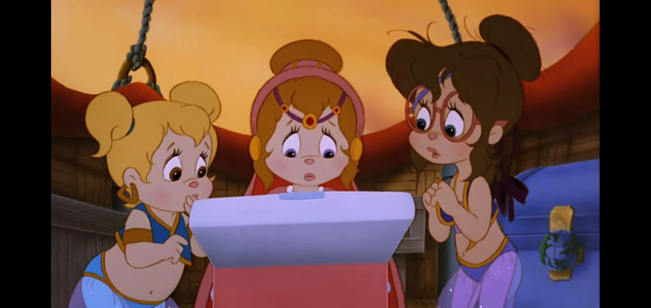The Chipettes What Supposed To Baby Penguin Bring At Antarctica Home ...