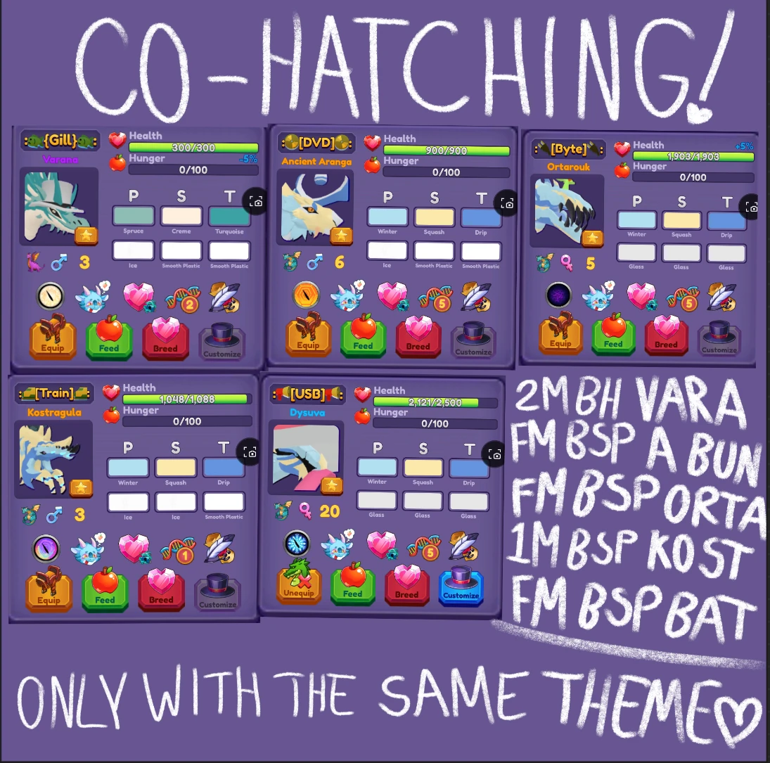 Co-hatching! | Fandom