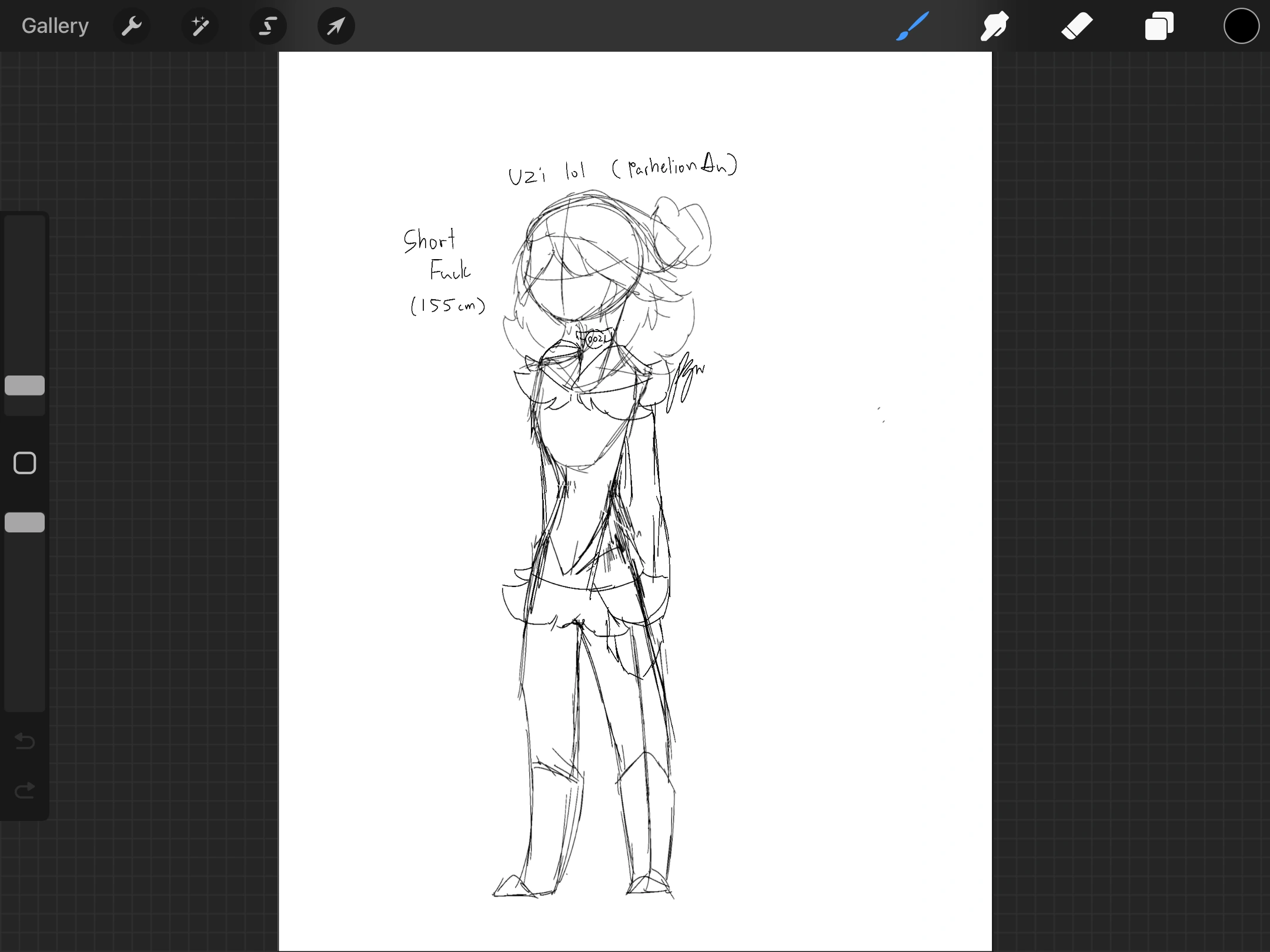 Human Uzi AU art | Fandom