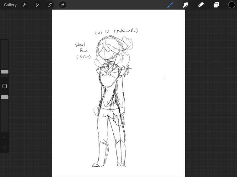 Human Uzi AU art | Fandom