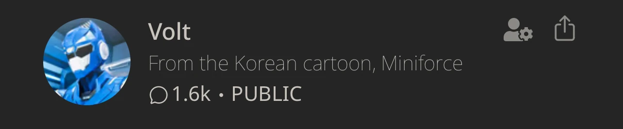 Volt C.ai 🫐 !! | Fandom