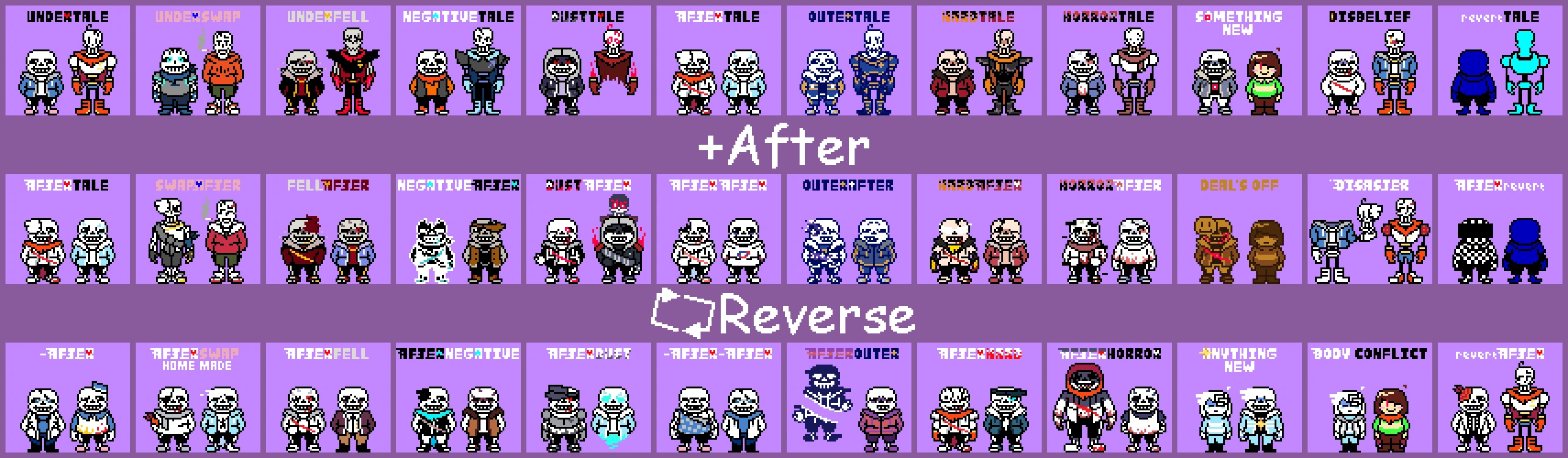 Aftertale AUs Galore | Fandom