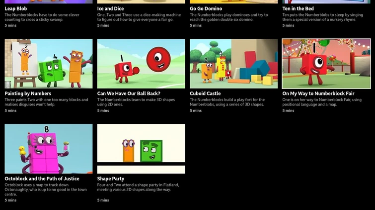Numberblocks Series 6 Episodes 6-10 are out on BBC iPlayer! | Fandom
