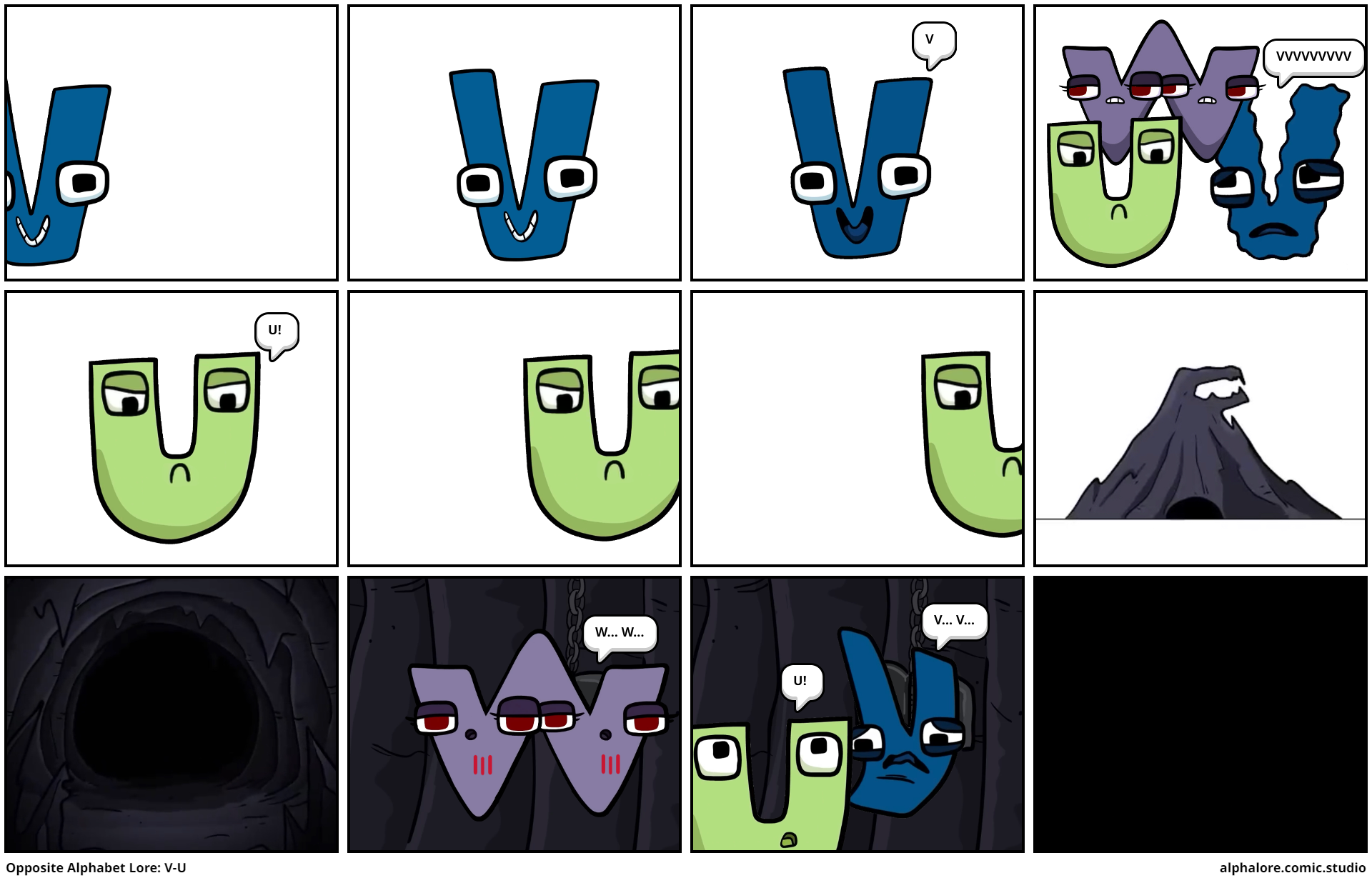 Reversed Alphabet Lore: V-U | Fandom