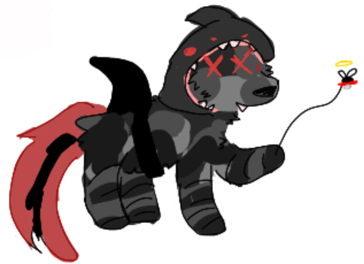 emo dog walking a fly | Fandom