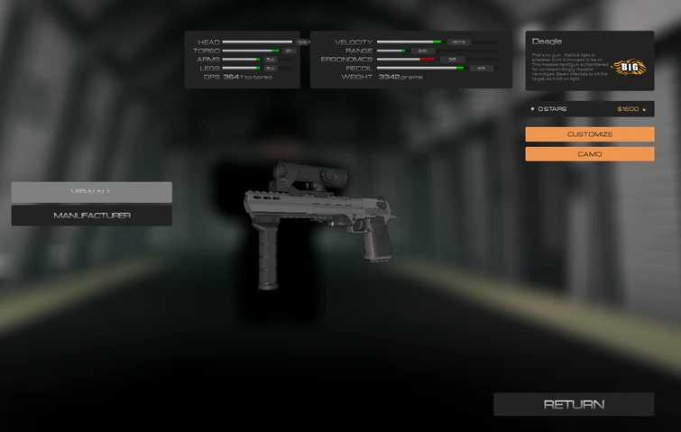 So today, I tried to turn Deagle into a sniper rifle | Fandom