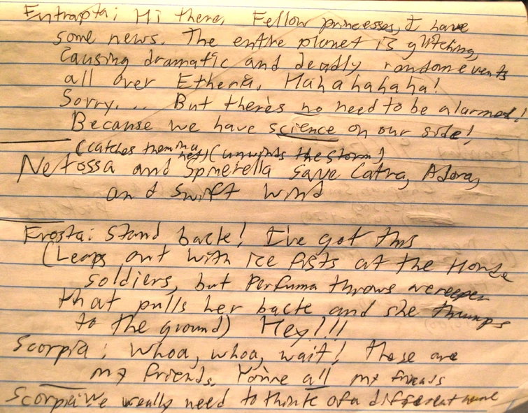 My Fanfic notes: Behind The Scenes! | Fandom