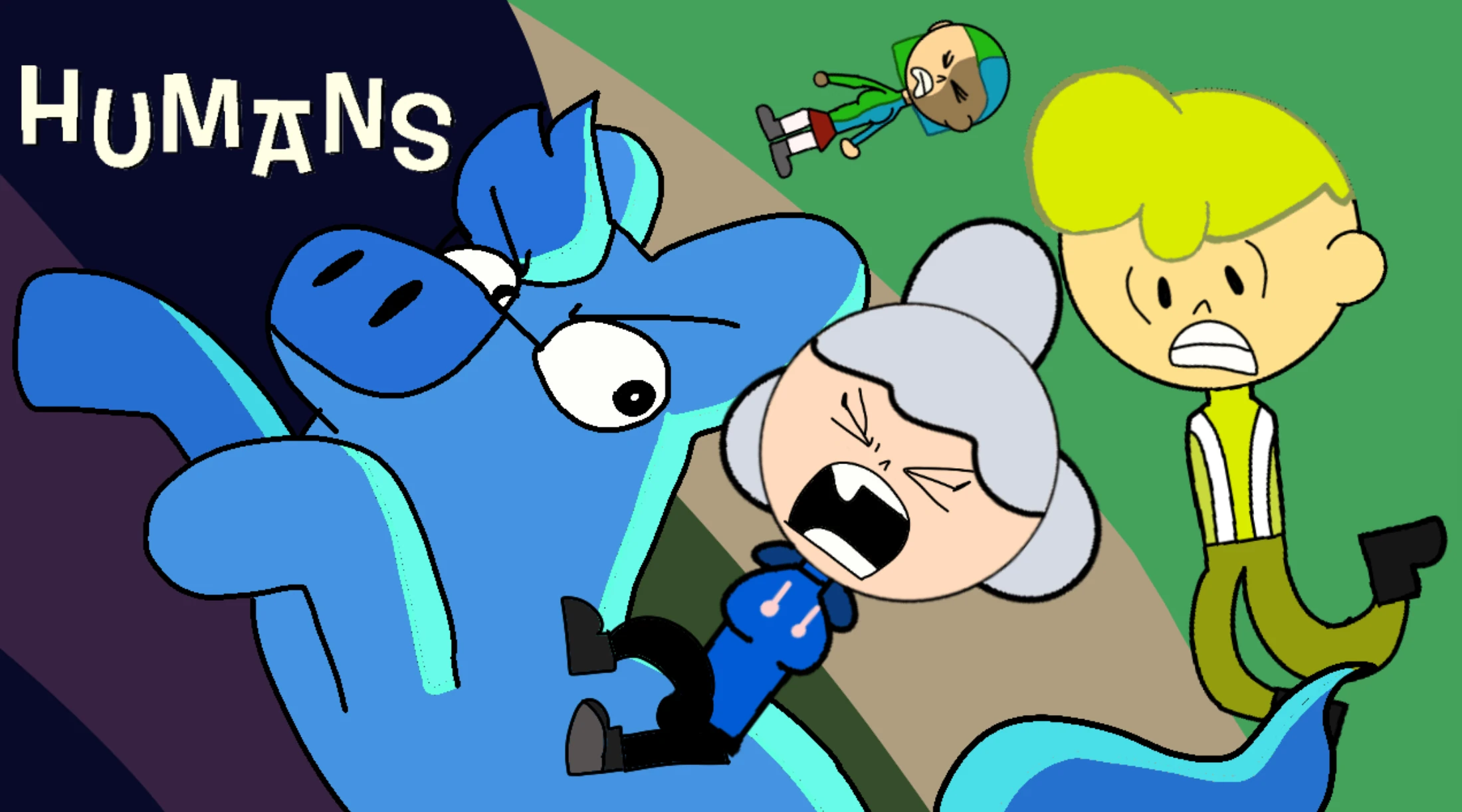 Can someone recommend what scene in BFDI I should make as humans? Most ...