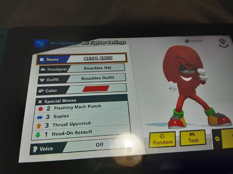 Metal Knuckles Mii | Fandom