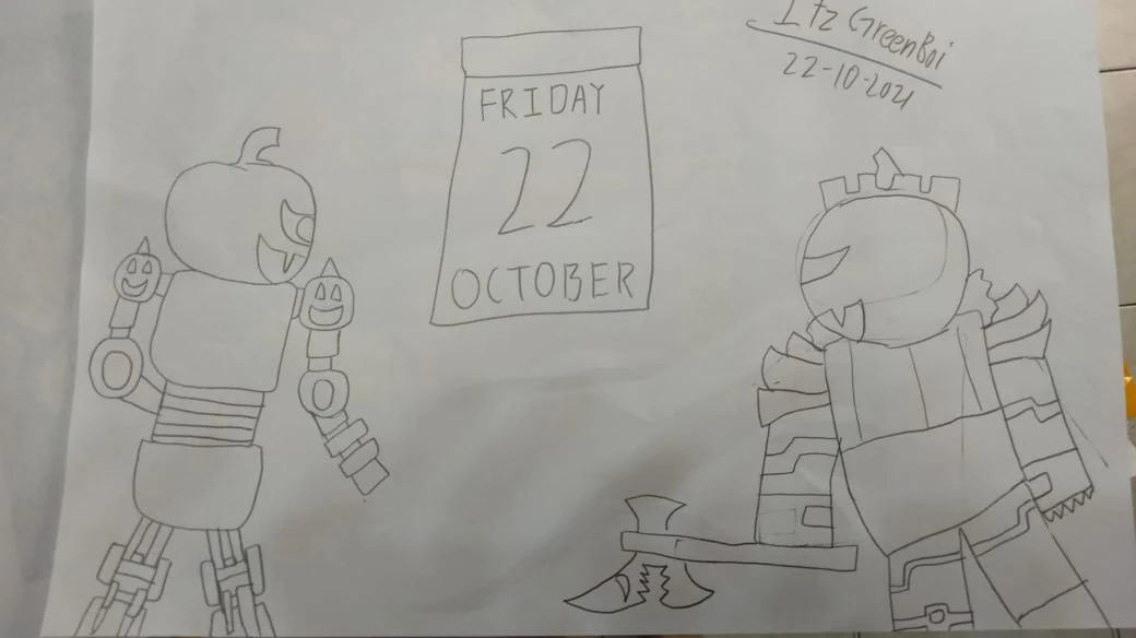 Jack O Bot and Lord Sinister waiting for Halloween to come | Fandom