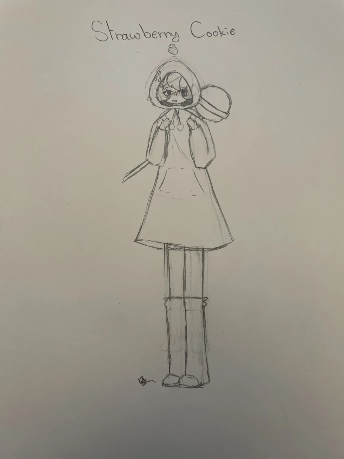 so this was a rush drawing- i might make it digital and color it or ...