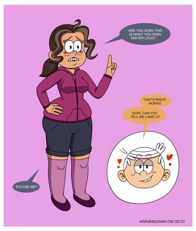 (@migueruchan on Twitter) Lincoln ask Morag for a particular request ...