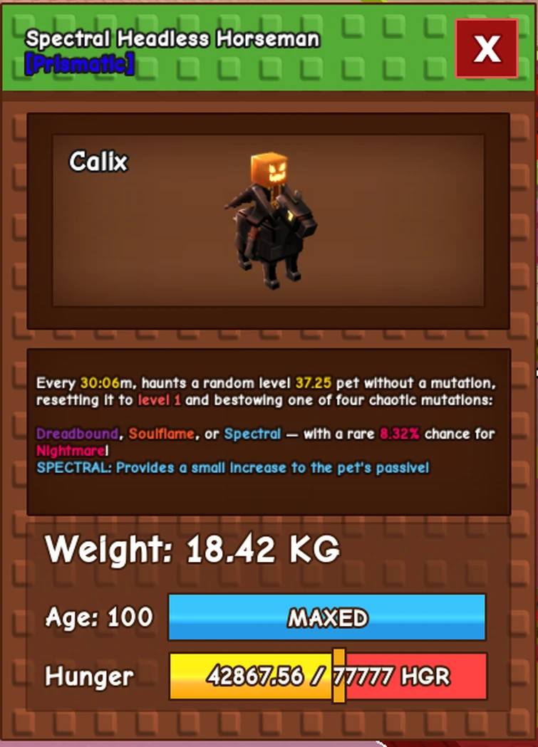 TRADE MEGA MUTATION ELEPHANT! LF HEADLESS HORSEMAN! | Fandom