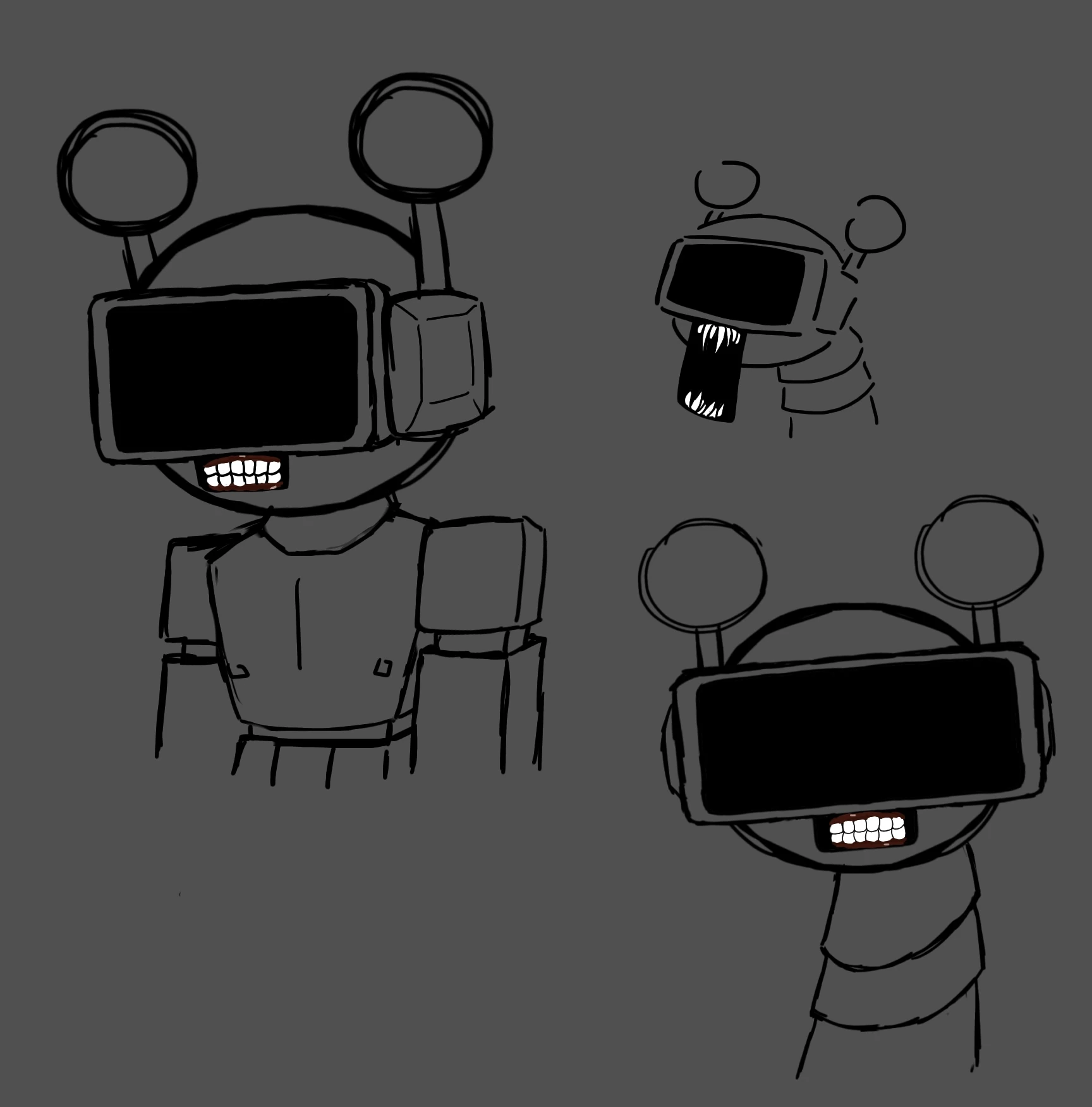 Random Fun bot phase 3 draws I made while listening to rammstein | Fandom