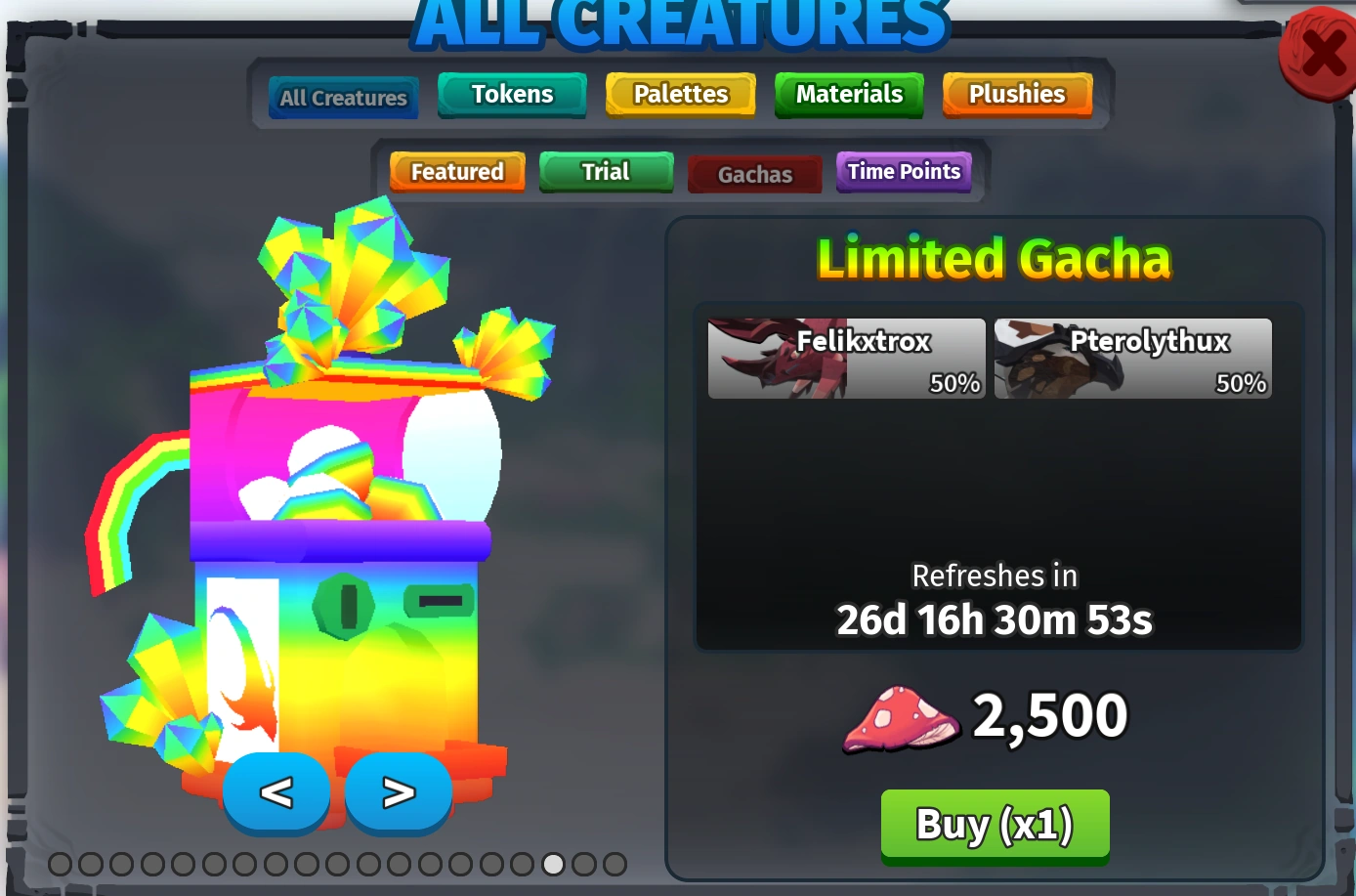 since when did limited gacha change? | Fandom