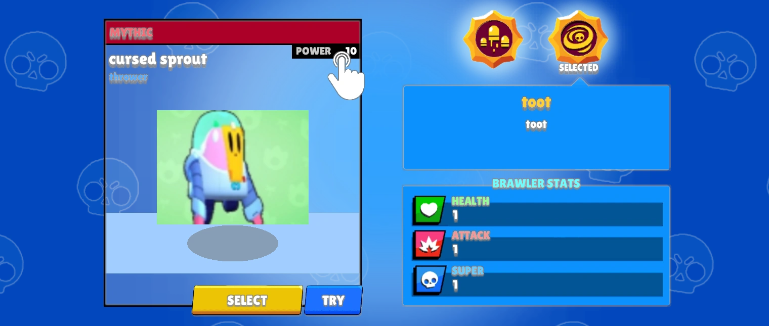 Brawler Idea 'cursed sprout ' | Fandom