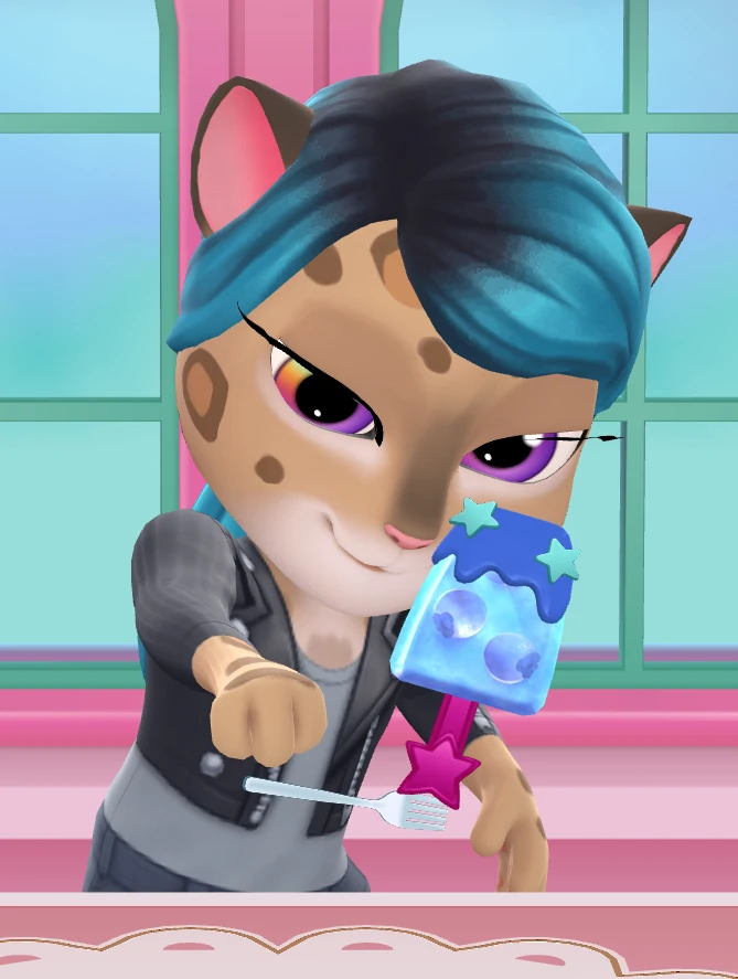 Roxanne, why are you eating an ice pop with… a fork?! | Fandom
