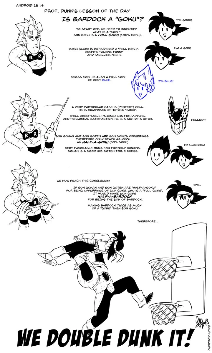 DBFighterz: Android 16 on - Dunking Goku | Fandom