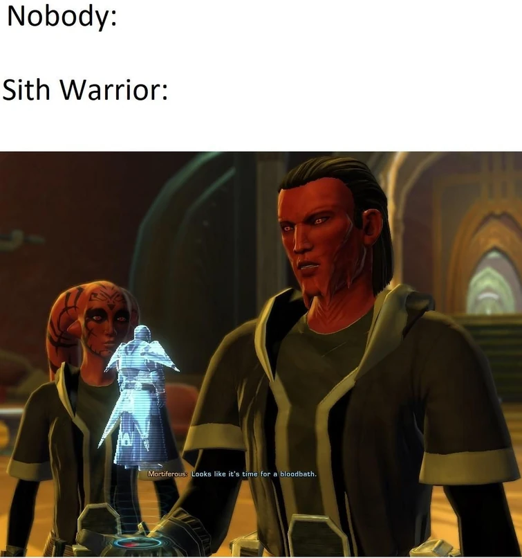 (SWTOR MEME) sums up the character really well lmao. | Fandom