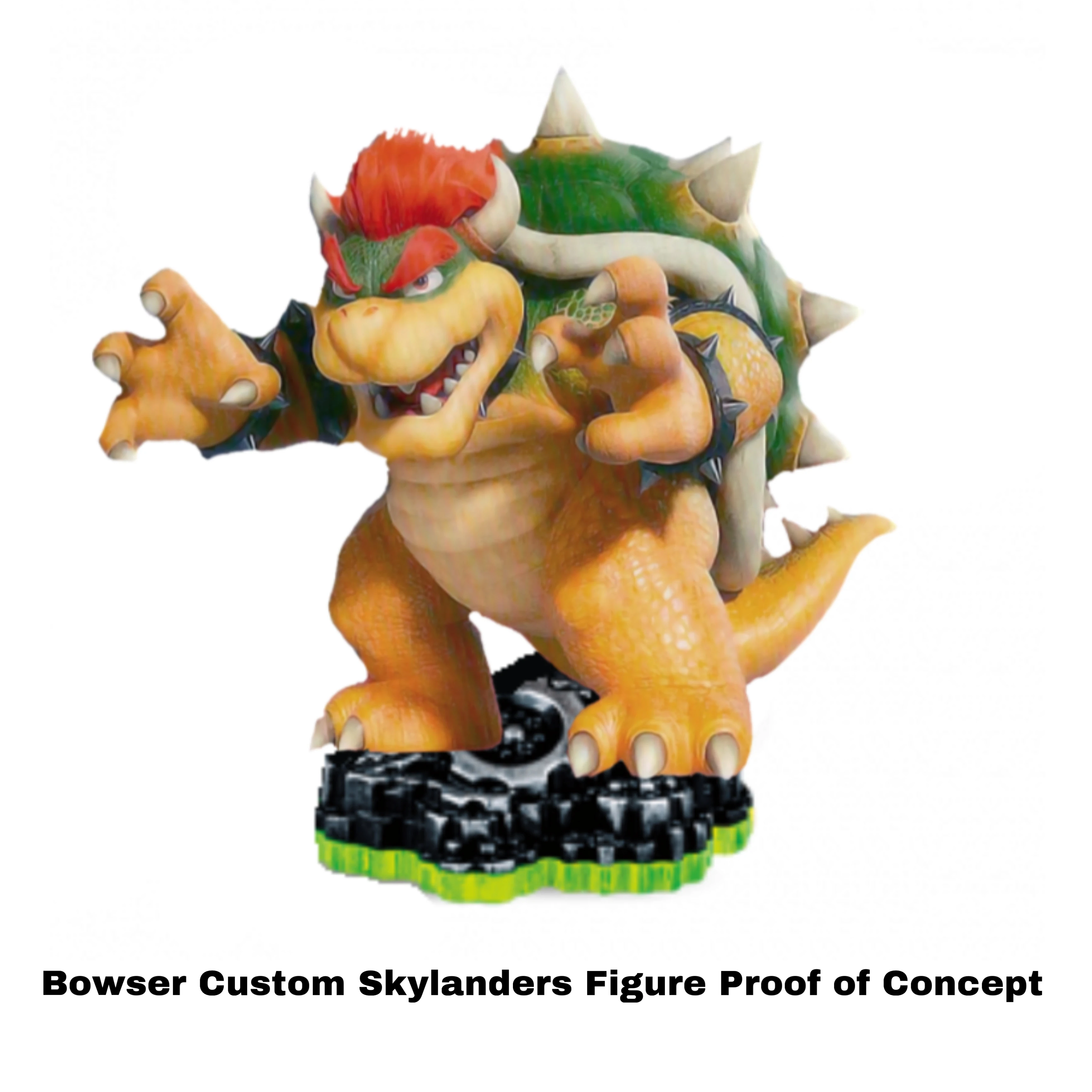 Custom Bowser Skylander Figure Concept Art | Fandom