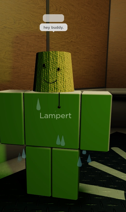 first time finding/meeting lampert!! | Fandom