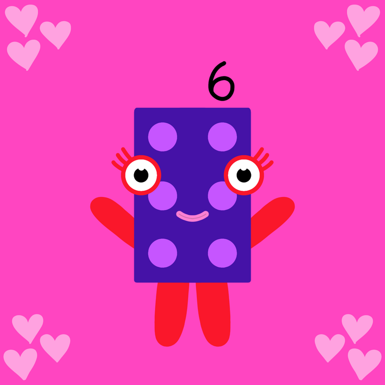 I drew Numberblock 6 for the first time ever! | Fandom