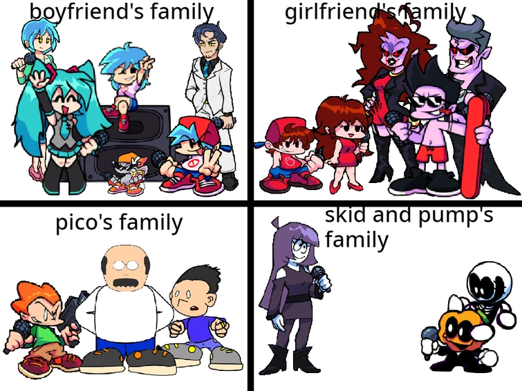 the FNF family (do the others later) | Fandom