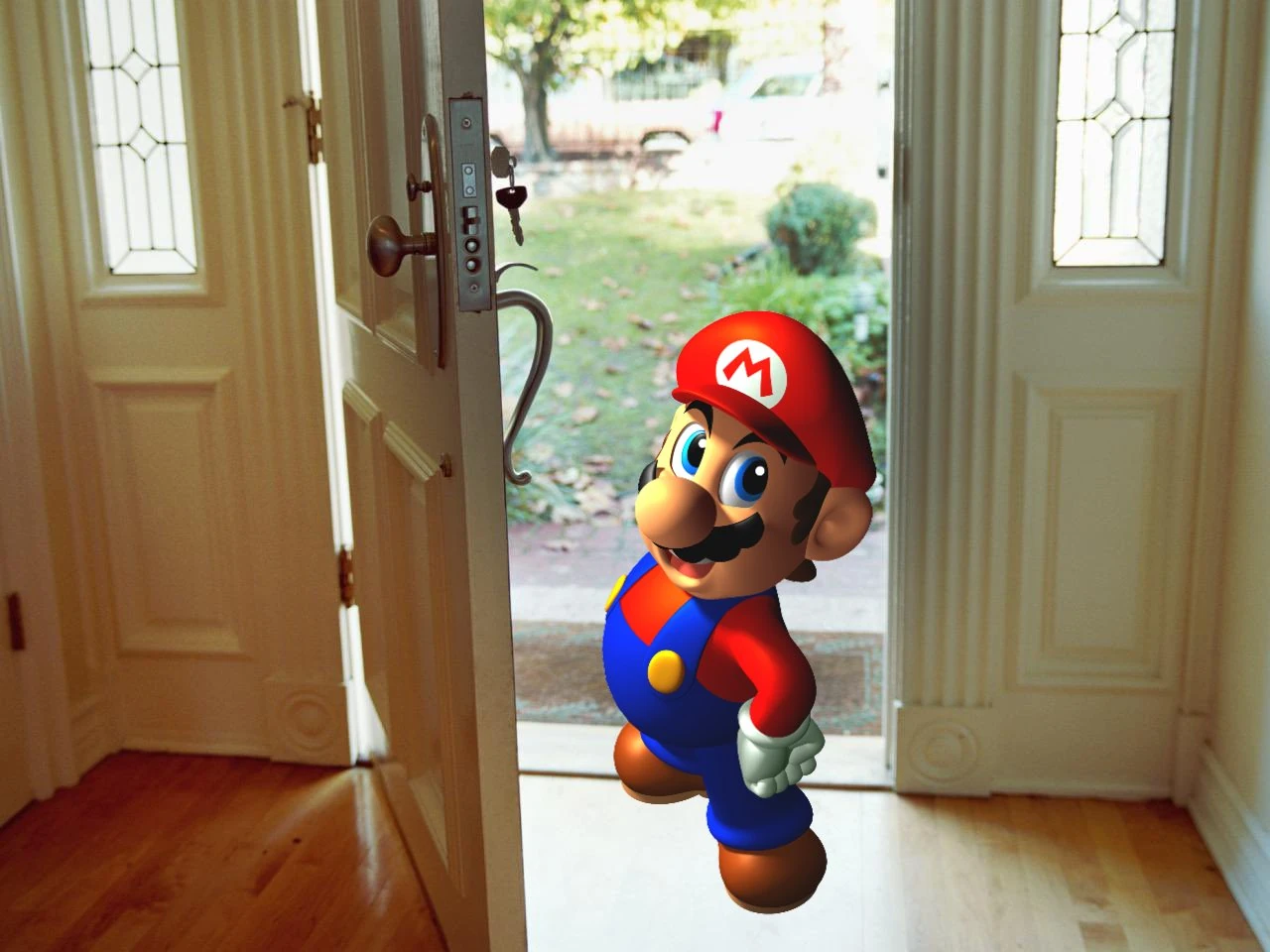 Mario has come to steal your liver,what will you do? | Fandom