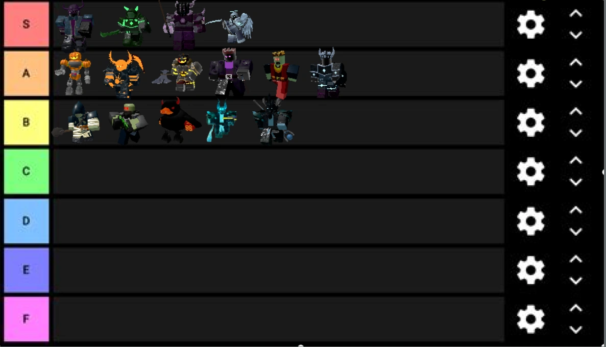 TDS Main Bosses Themes Tier List (Made In Paint) | Fandom