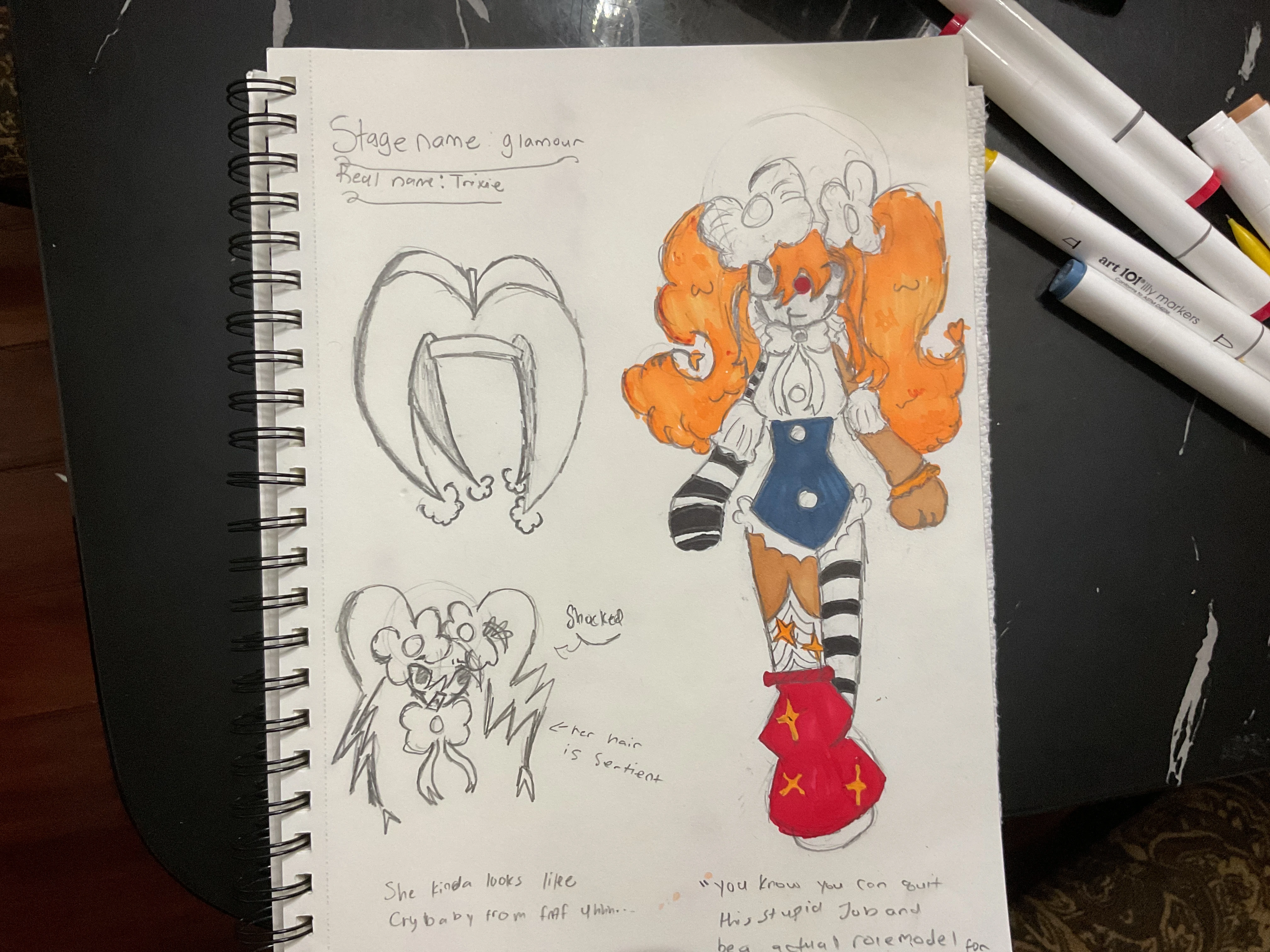 ANOTHER CLOWN OC WIP!!! | Fandom