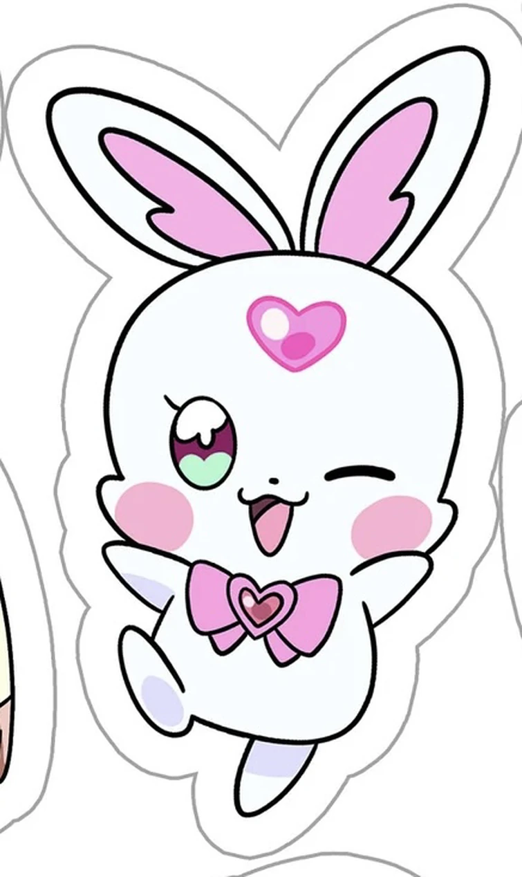 Kirarin rabbit sticker | Fandom