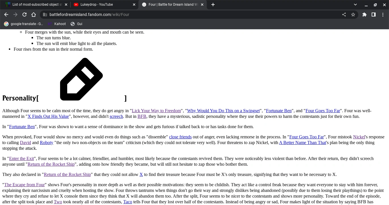 Bro what's going on fandom is broken | Fandom
