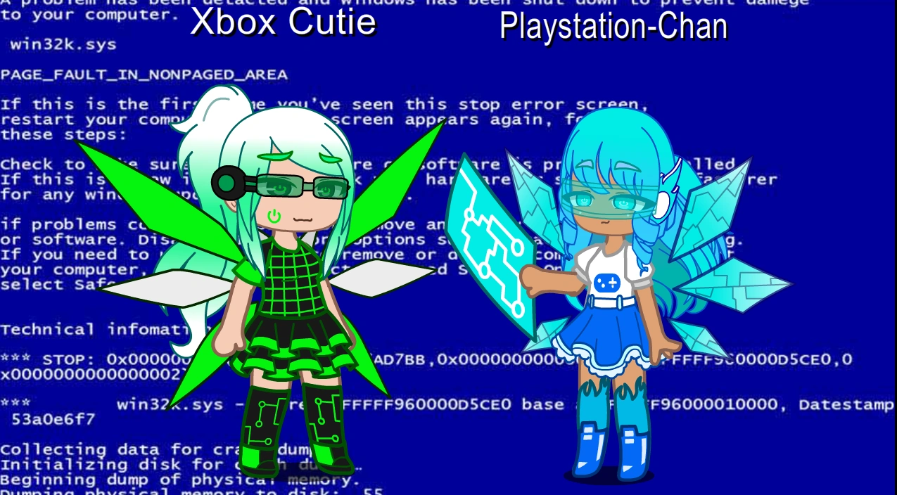 Xbox Cutie and Playstation-Chan | Fandom