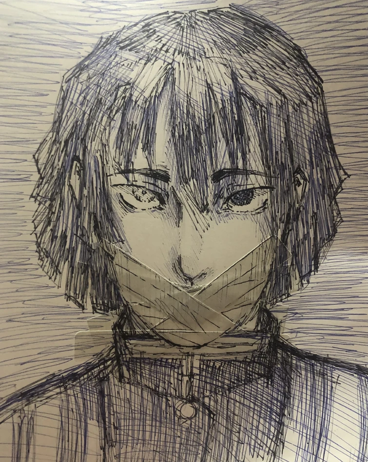 Obanai Pen Sketch. | Fandom