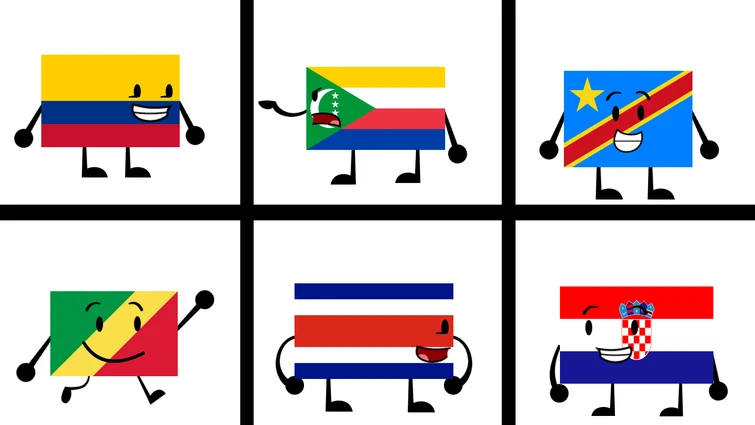 Flags as The Object Show, Part 2 | Fandom