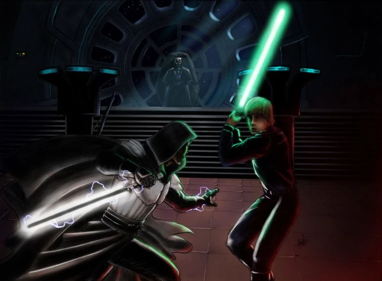 Grand Master Luke Skywalker Vs Dark Lord Starkiller | Fandom