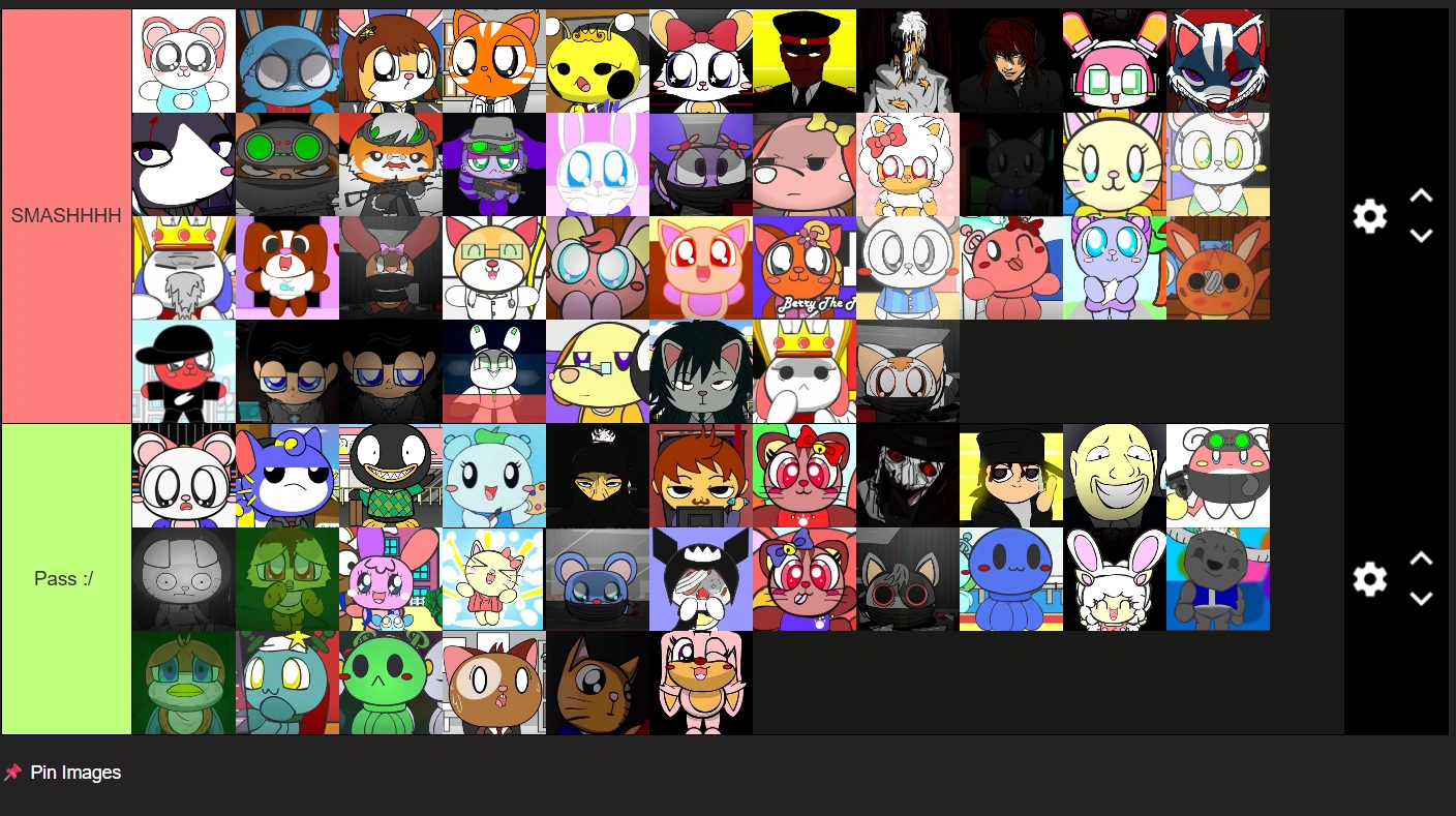 my pretty blood smash or pass tier list | Fandom