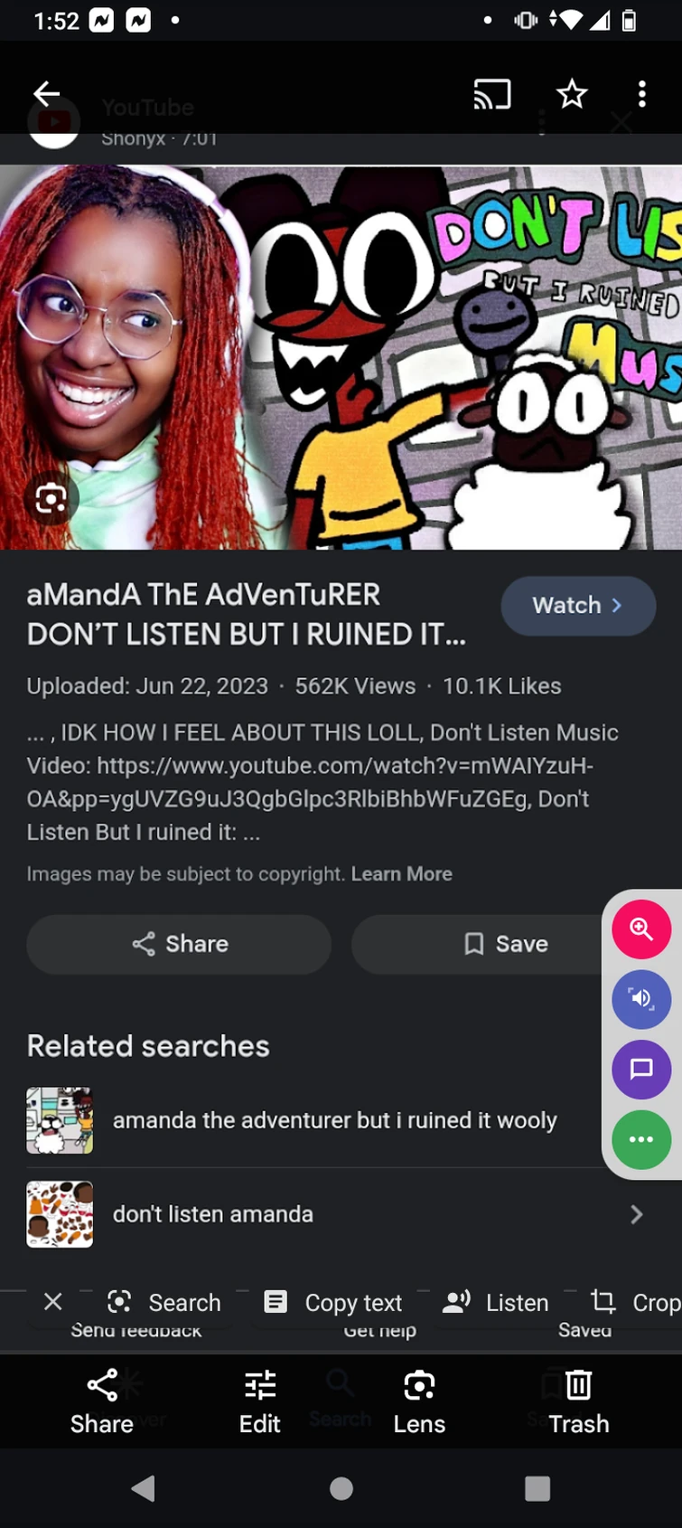 Amanda adventure don't listen but I ruined it air to reruns in June ...