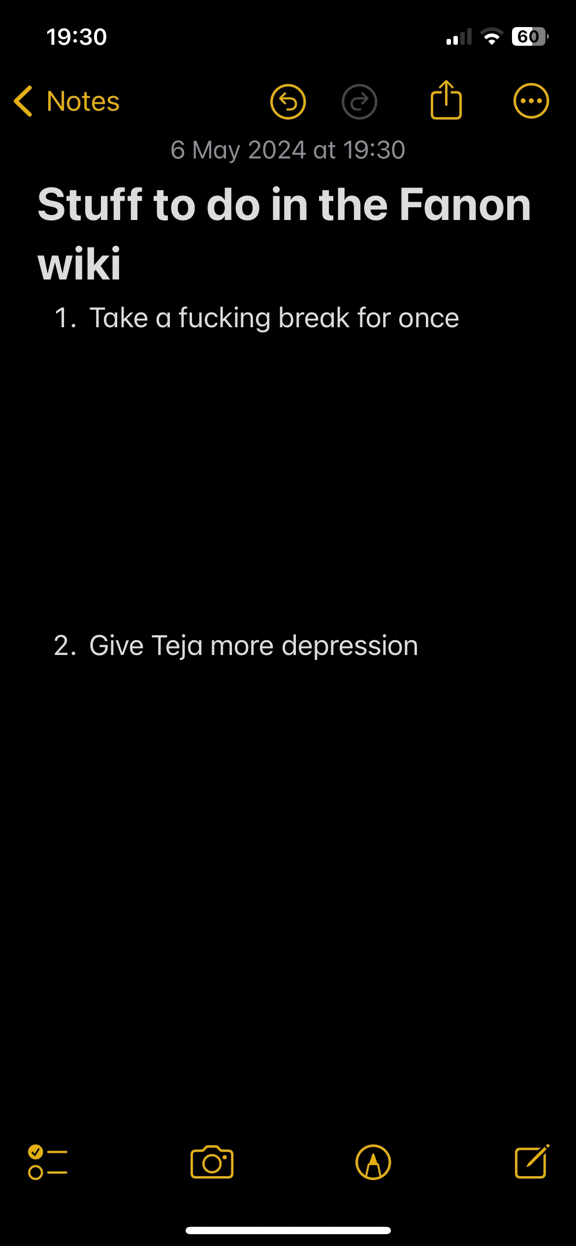 Such inspirational words