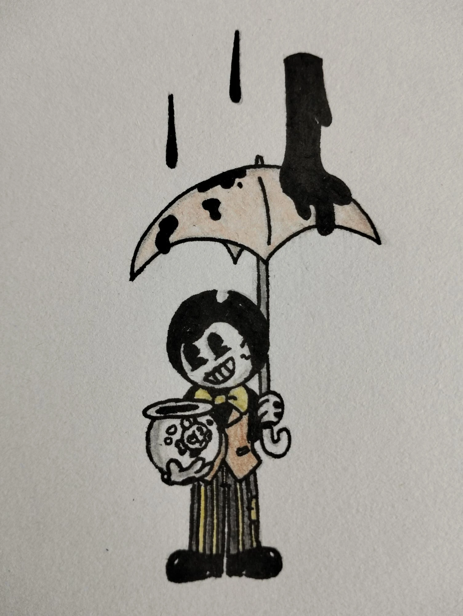 Ink Demonth Day 4: Umbrella! | Fandom